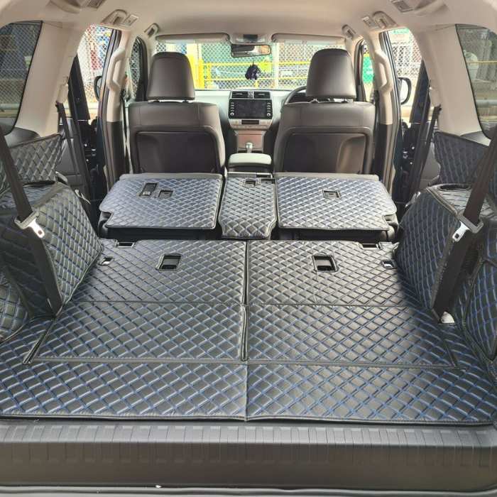 CarLux™ Custom Made Boot Mats – Fits Toyota Prado, Durable & Waterproof ...