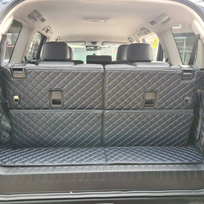 CarLux™ Custom Made Boot Mats – Fits Toyota Prado, Durable & Waterproof ...