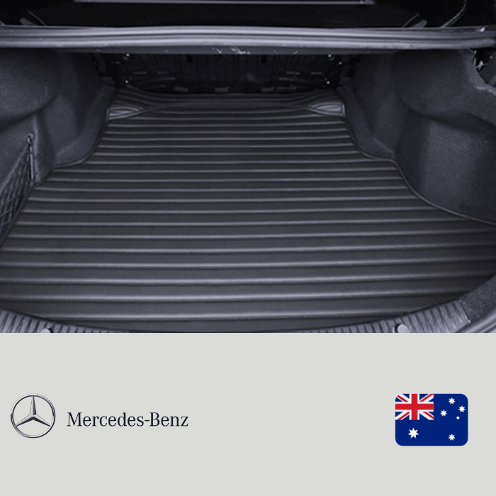 CarLux™ Custom Nappa PU Leather Flat Boot Liner for Mercedes Benz ...