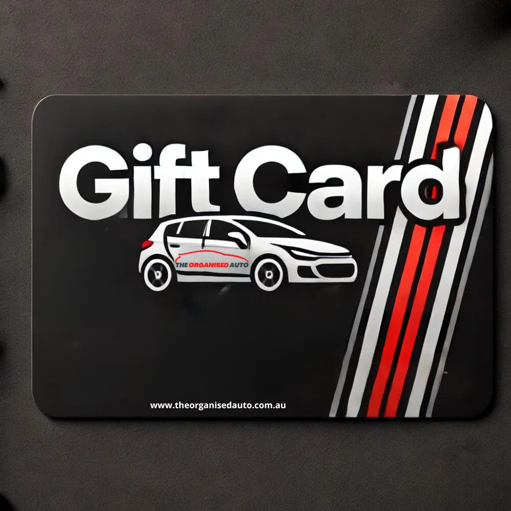 The Organised Auto Gift Card – Perfect Gift for Car Lovers | Australia