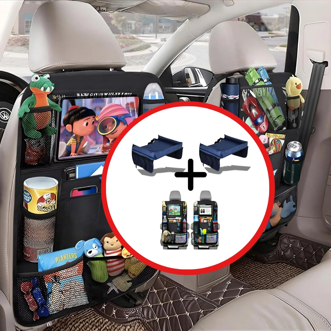 Ultimate Kids Car Organiser Travel Pack – Storage for Toys, Snacks ...