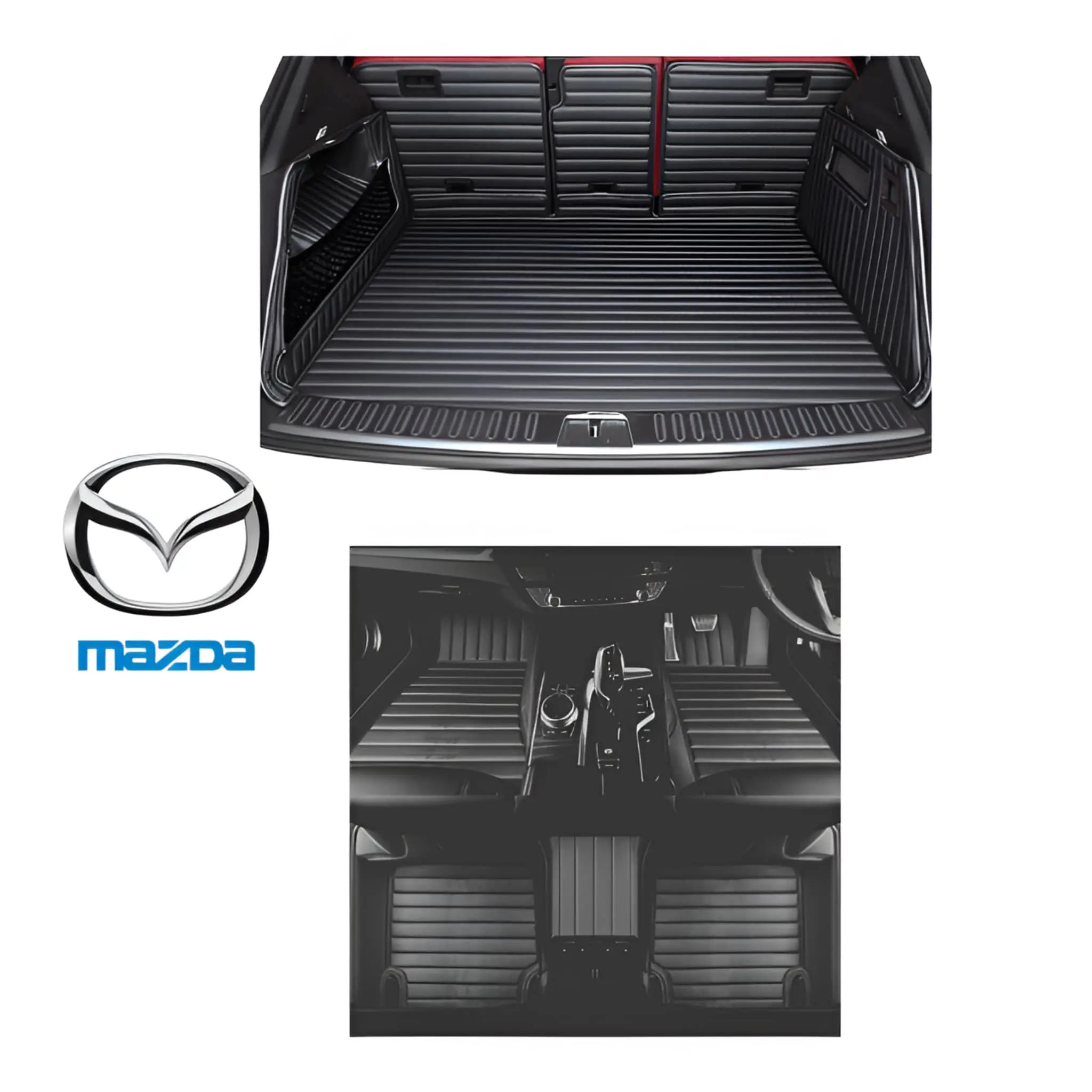 CarLux™ Mazda Nappa 3D Car Mats & Boot Liner | The Organised Auto