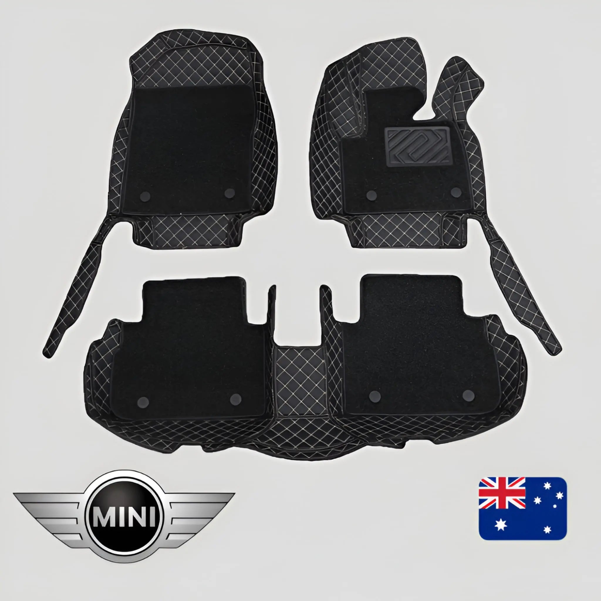 CarLux™ Custom Made 3D Double Layer Car Floor Mats for Mini Cooper ...