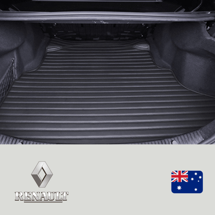 CarLux™ Custom Nappa PU Leather Flat Boot Liner for Renault | Elegant ...