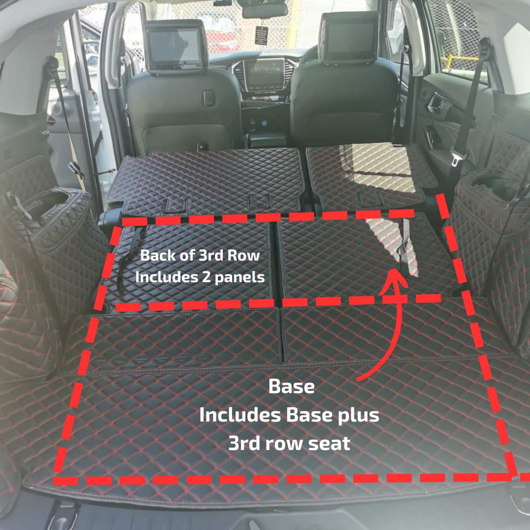CarLux™ Custom Panel Liners – Fits Isuzu MU-X, Durable & Precision Fit ...