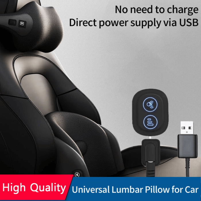 Lumbar Support Cushion for Car - Ergonomic Comfort on the Go – The ...