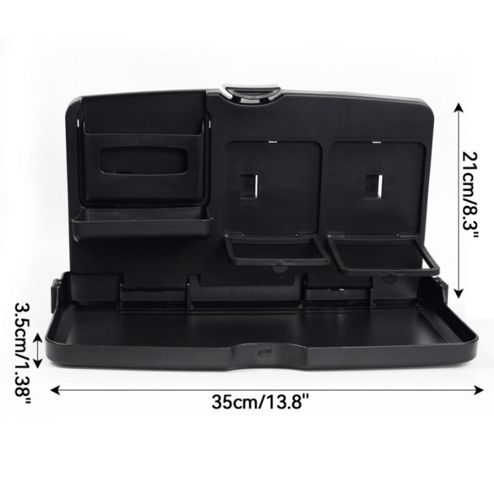 Foldable Car Back Seat Table Organizer | TheOrganisedAuto Official ...