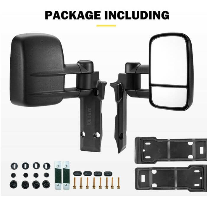 Best Towing Mirrors for Toyota Land Cruiser 79 Series | Enhanced ...