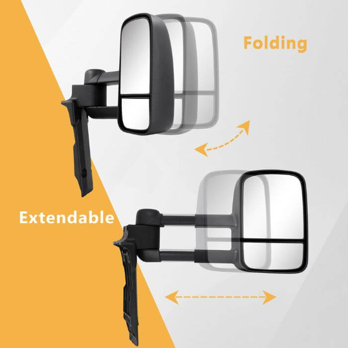 Best Towing Mirrors for Toyota Land Cruiser 79 Series | Enhanced ...