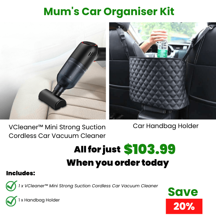 Mum's Car Organiser Kit – Keep Your Car Neat & Kid-Friendly – The ...